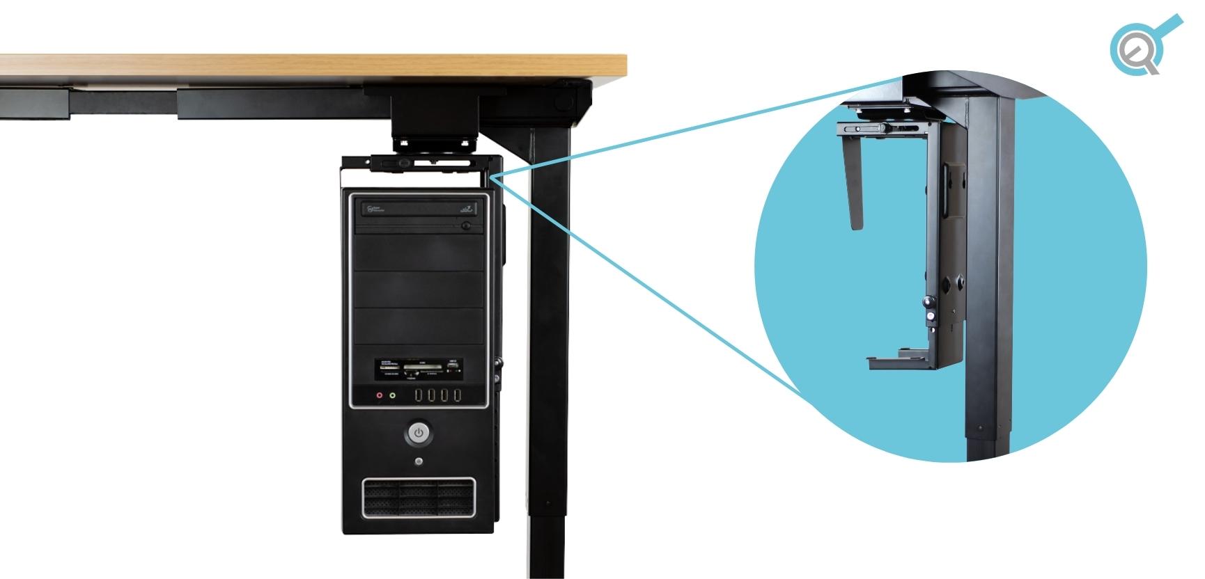 How to Install CPU Holder on the Standing Desk – Progressive Desk - Canada