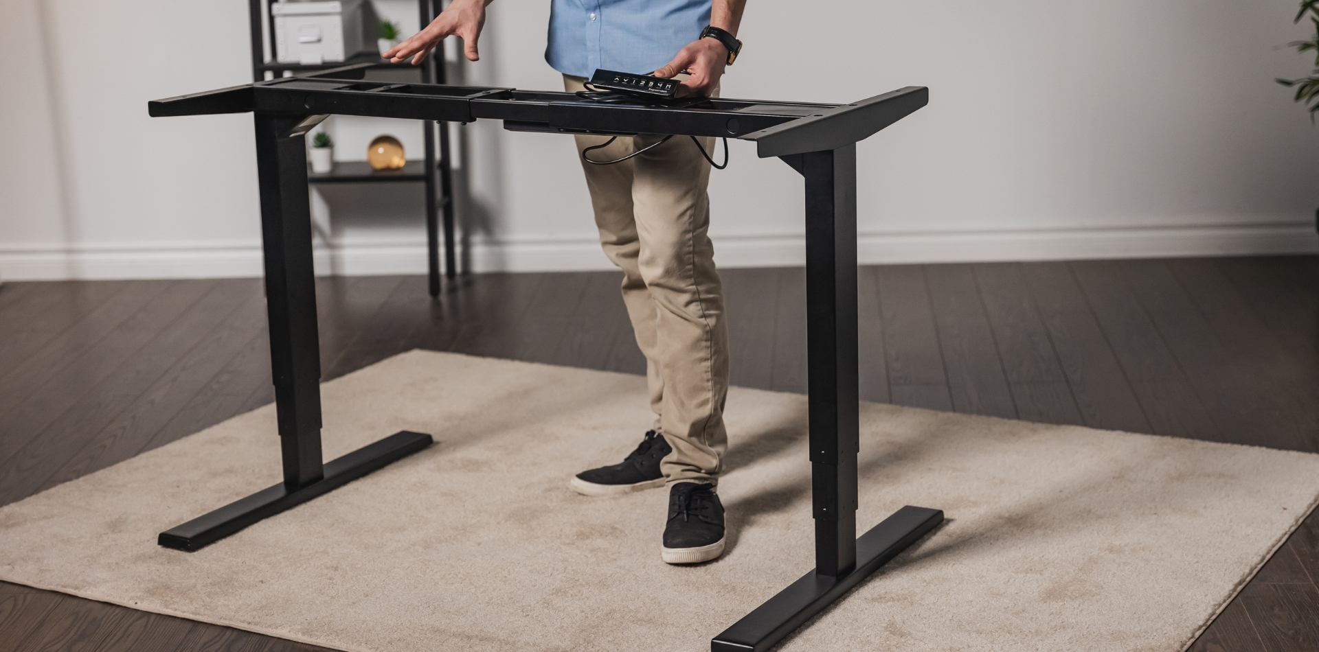 Standing Desk Frames | Electric Adjustable Desk Base – Progressive Desk ...