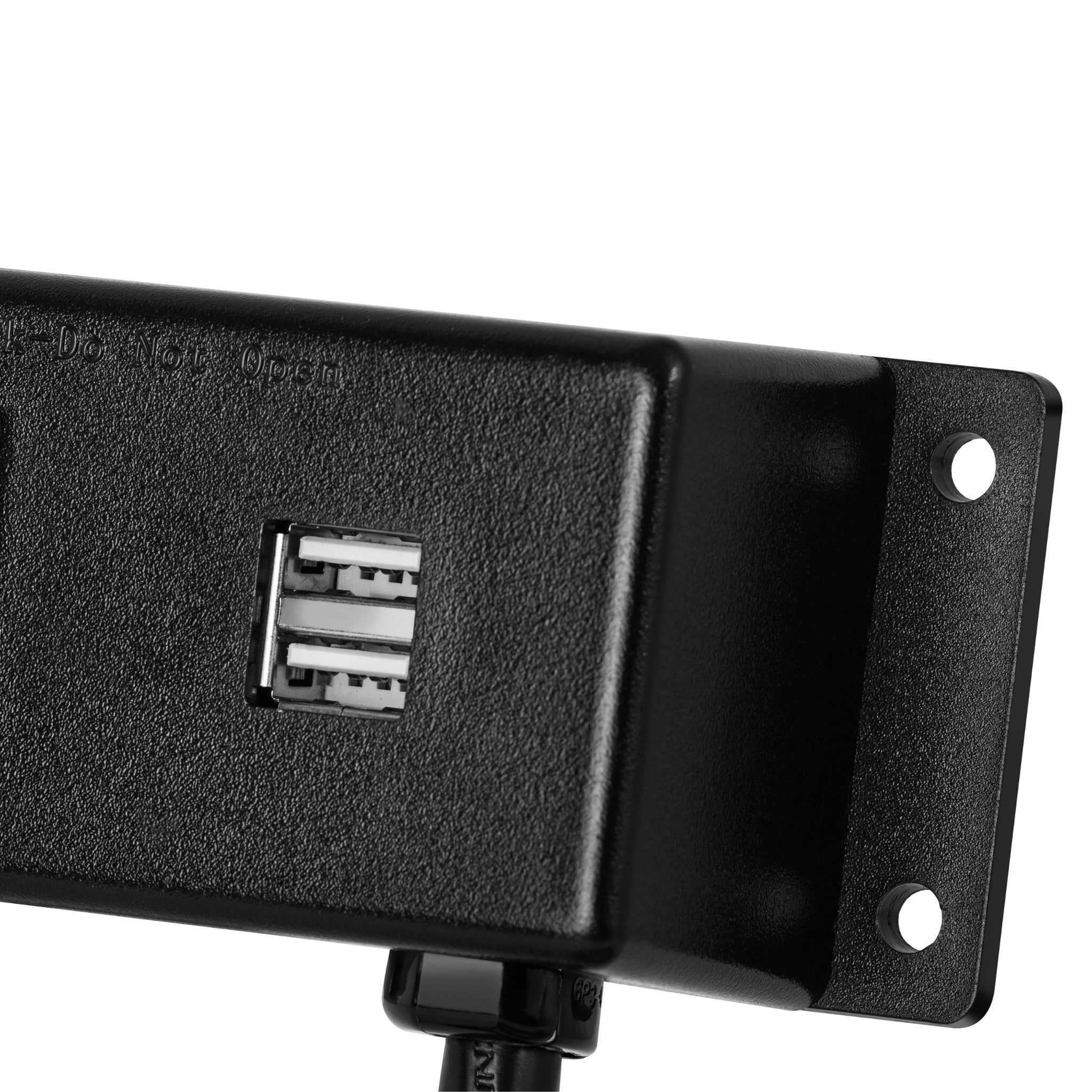 Under Desk Power Strip with USB Ports – Progressive Desk - Canada