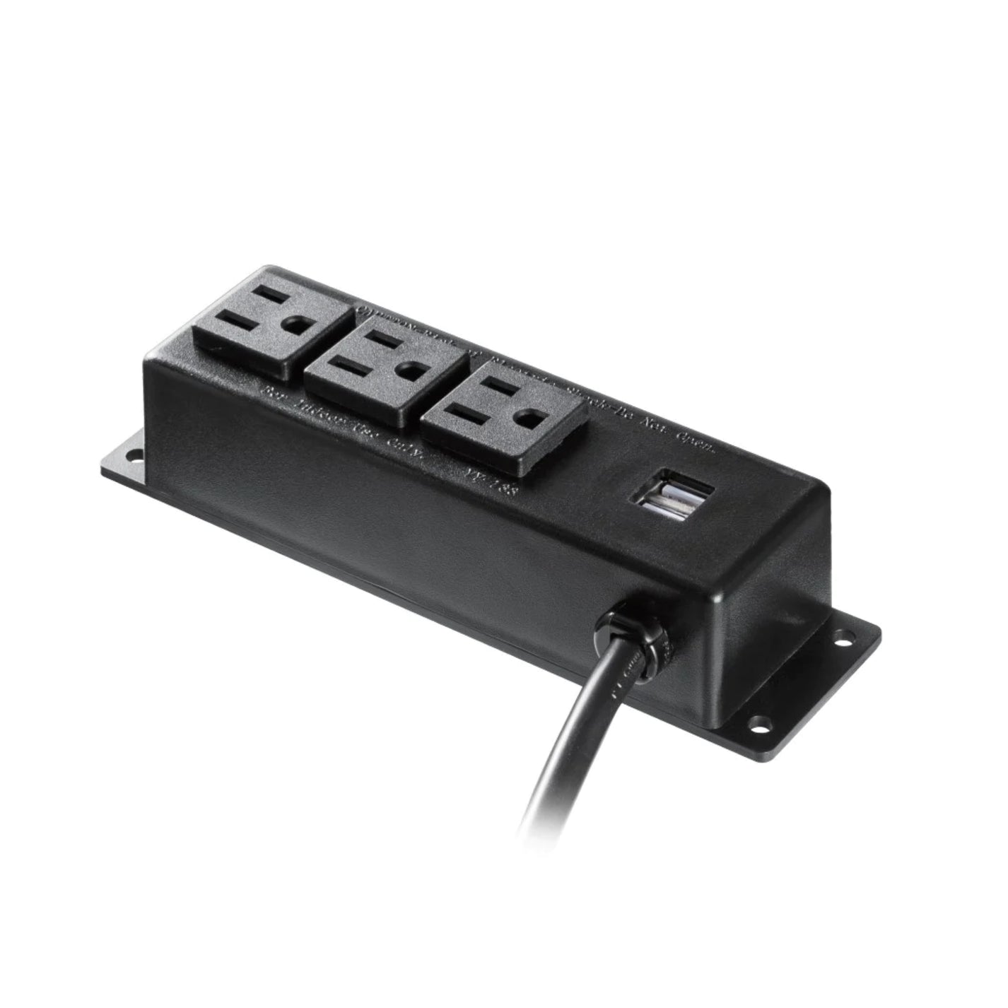 Under Desk Power Strip with USB Ports – Progressive Desk - Canada