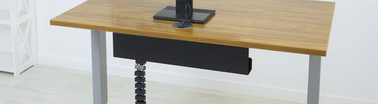 Under Desk Cable Management Tray Organizer- Various Colors ...