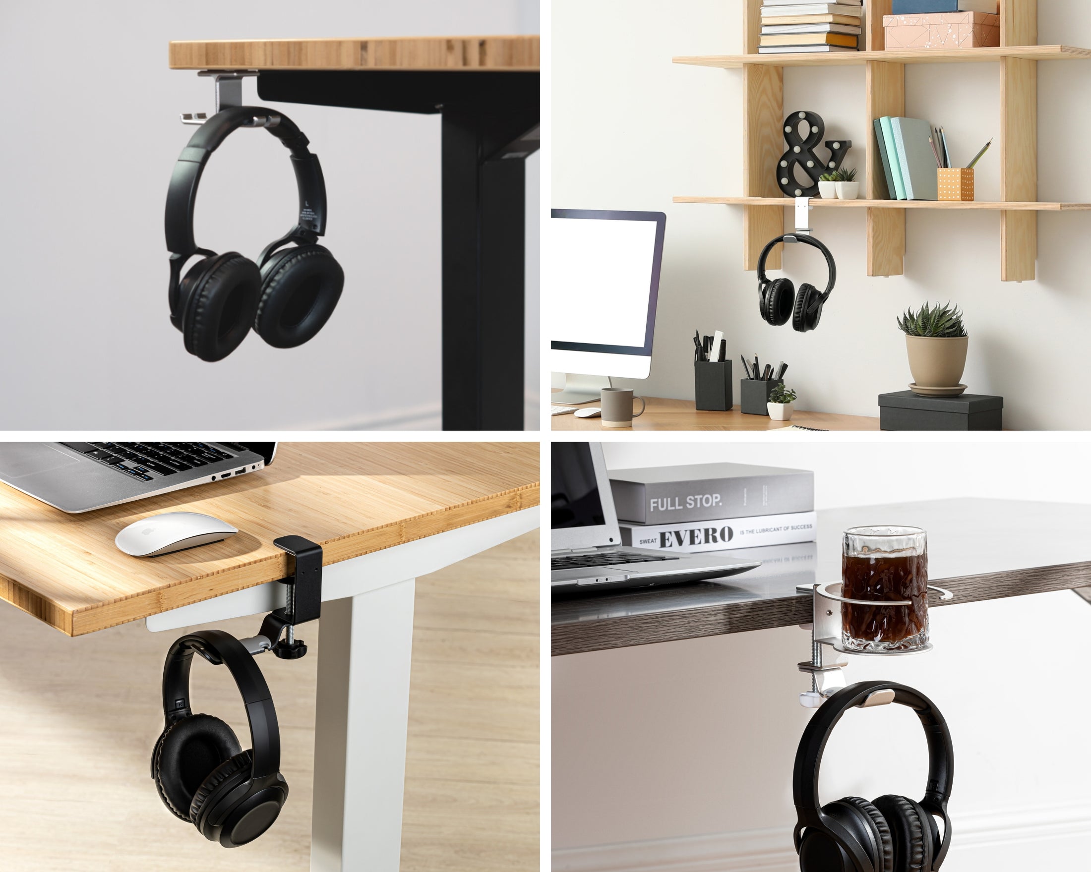 Aluminum Headphone Stand Hanger DA-16 – Progressive Desk - Canada