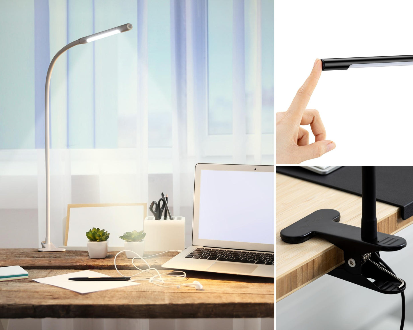 LED Clip on Lamp – Progressive Desk - Canada