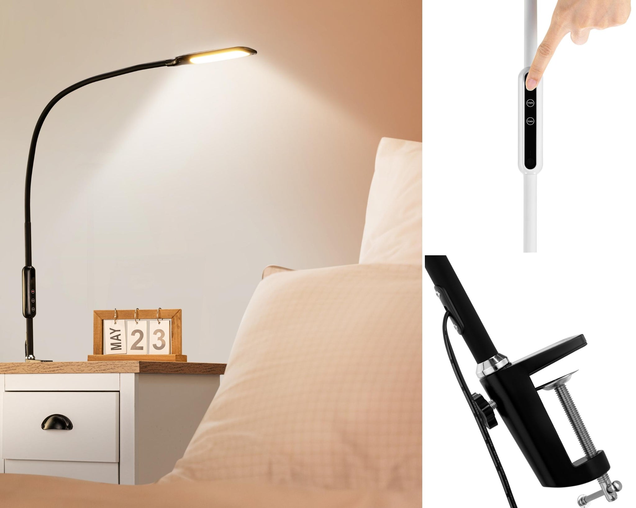 Desk Lamp with Clamp – Progressive Desk - Canada