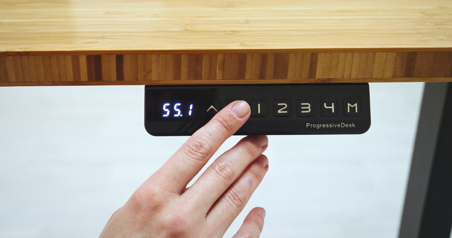 Industrial Adjustable Desks And Metal Table Bases – Progressive Desk ...